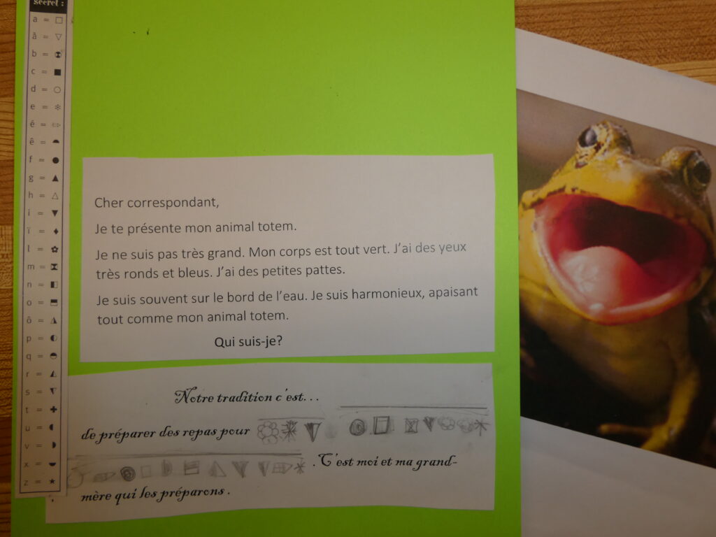 Situations d'écriture - correspondance-scolaire.ca